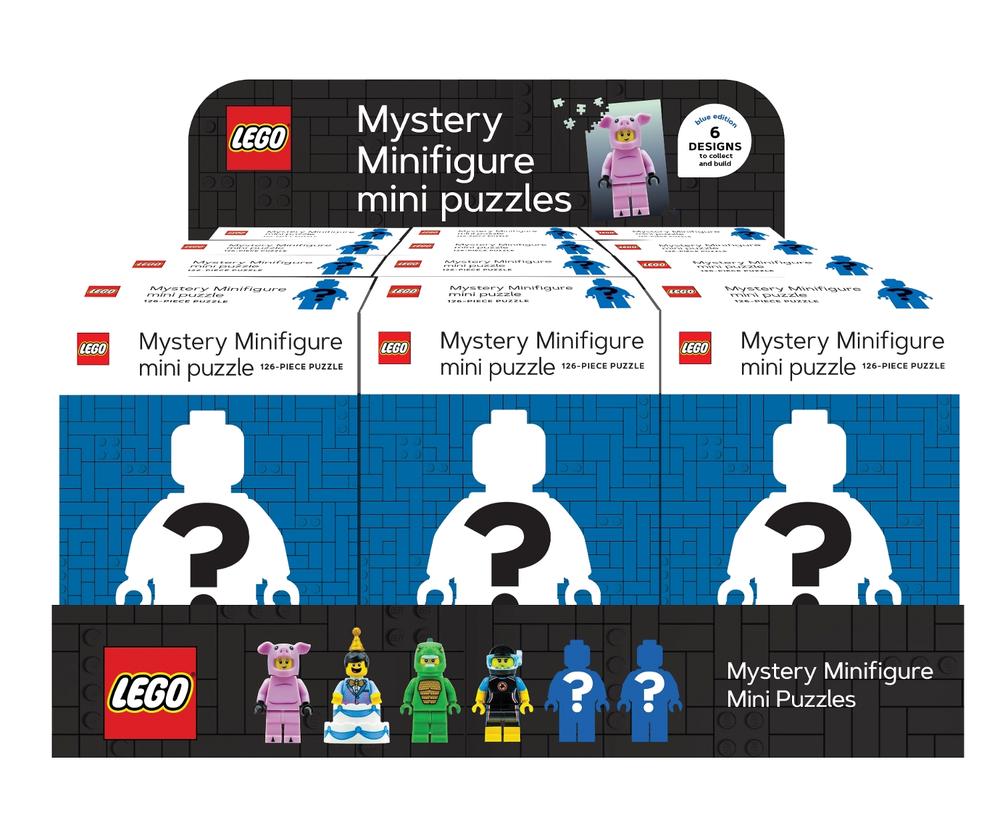 LEGO Mystery Minifigure Puzzles Blue Edition 12 Copy CDU by LEGO ...
