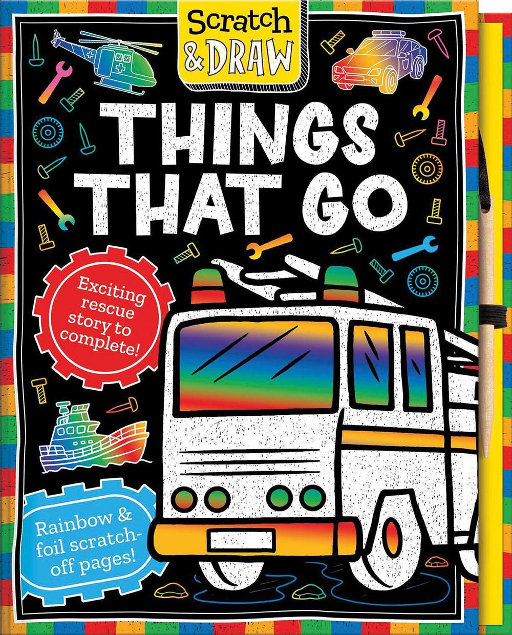 Scratch and Draw Things that Go by Lisa Regan, Hardcover, 9781801054812 ...