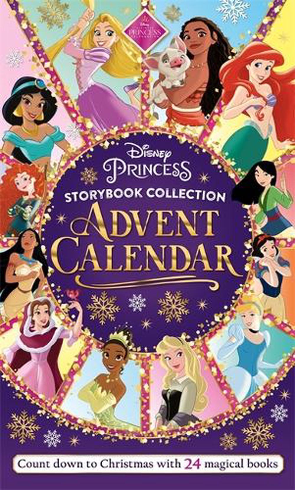 Disney Princess Storybook Collection Advent Calendar By Walt Disney Paperback 9781801080668