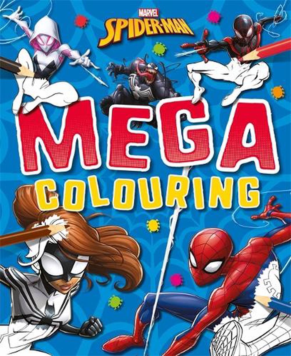 Marvel Spider Man Mega Colouring By Marvel Entertainment International
