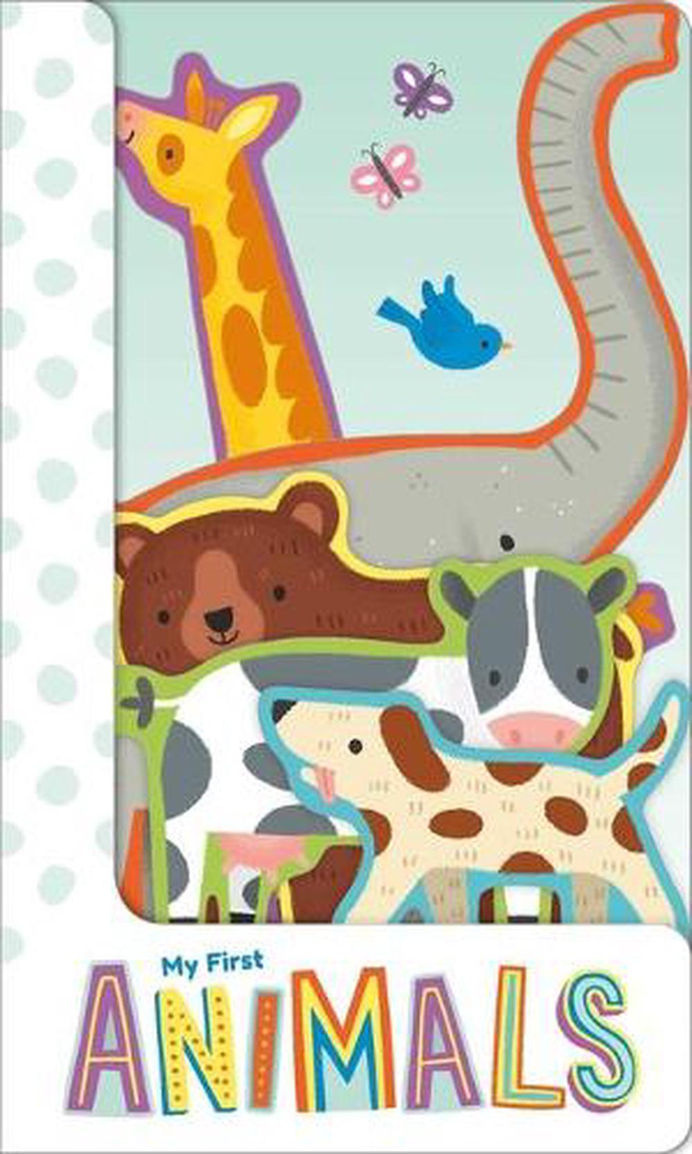 My First Animals Chunky 3D Shapes Book By IglooBooks Board Books 