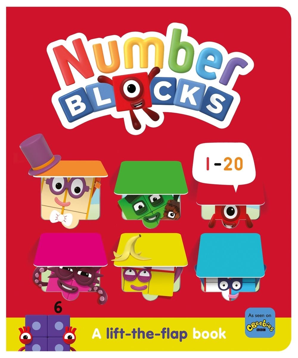 Numberblocks 1-20: A Lift the Flap Book by Numberblocks, Board Book ...