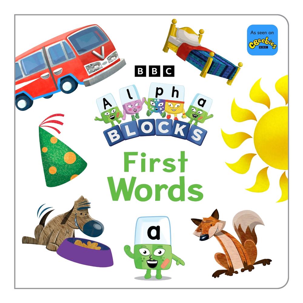 Alphablocks First Words by Sweet Cherry Publishing, Board Book ...