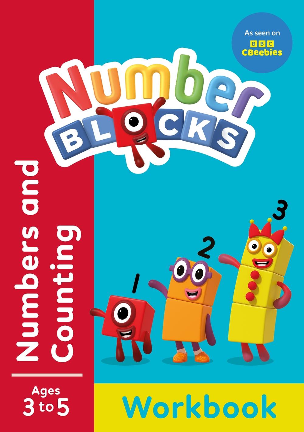 Numberblocks Numbers and Counting (Red Level Workbook) by Numberblocks ...