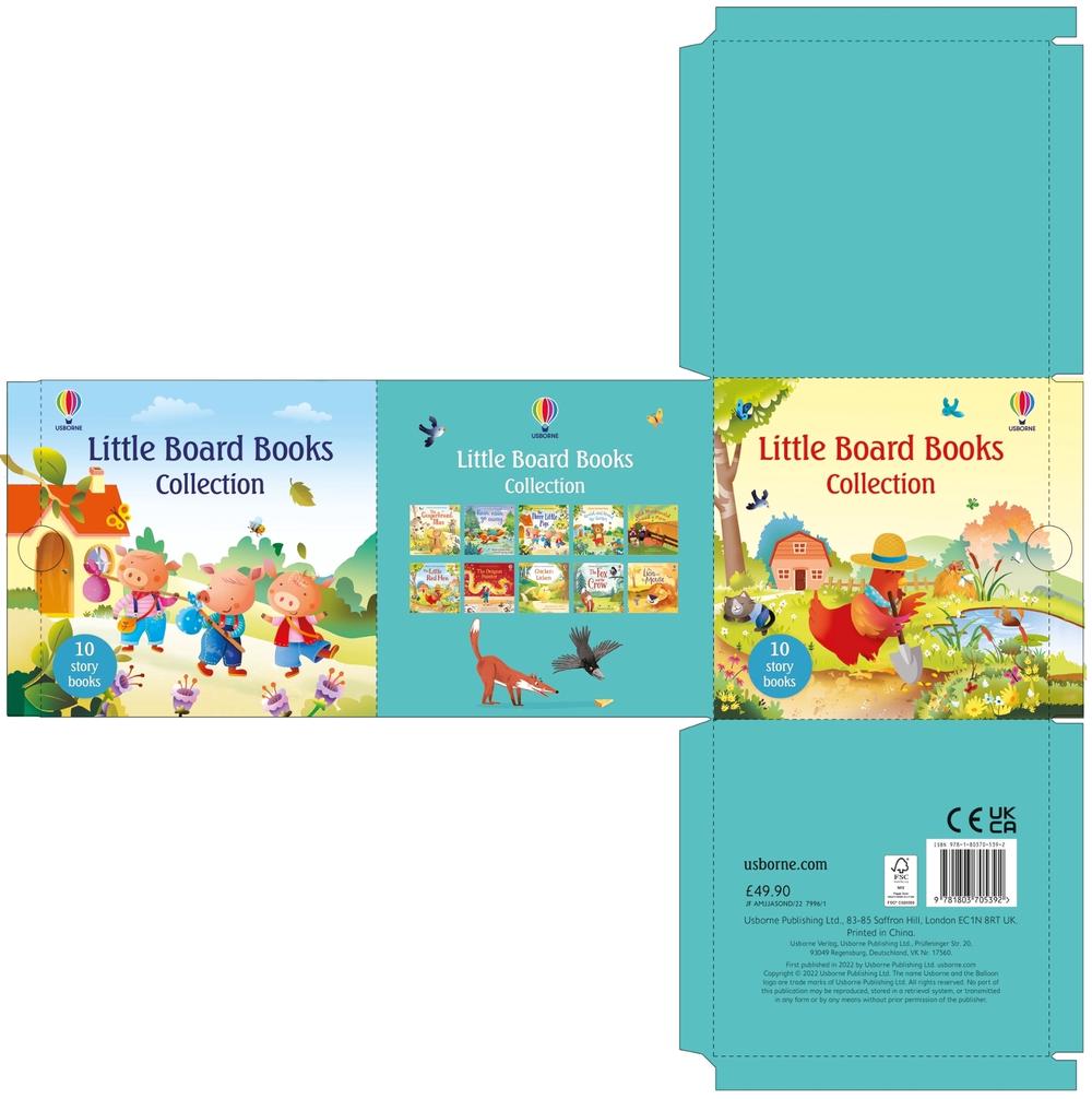 Little Board Book Collection - Ten books by Lesley Sims, 9781803705392 ...
