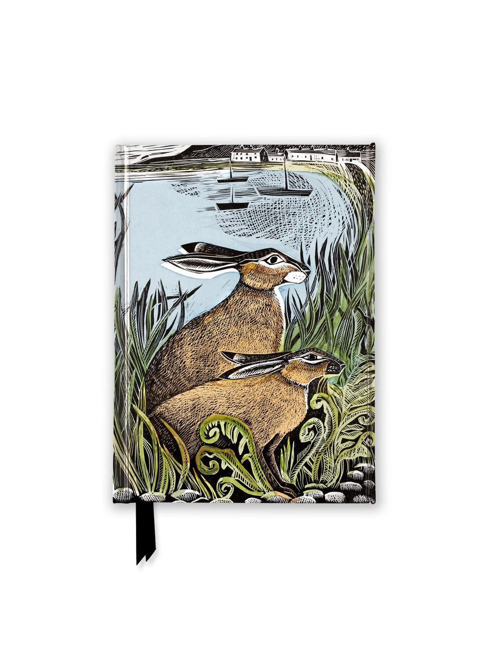 Flame Tree Studio Angela Harding: Rathlin Hares (Foiled Pocket Journal ...