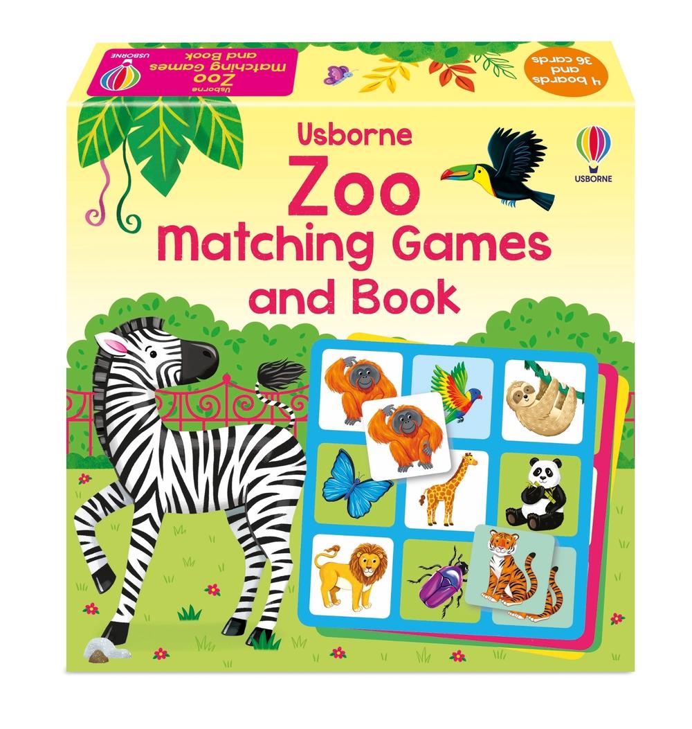Zoo Matching Games and Book by Kate Nolan, 9781805312284 | Buy online ...