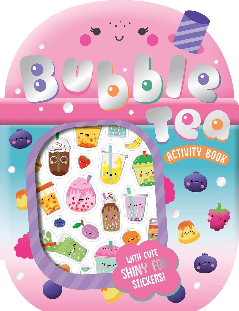 Bubble Tea Activity Book (With Cute Shiny Foil Stickers!) by Alexandra ...