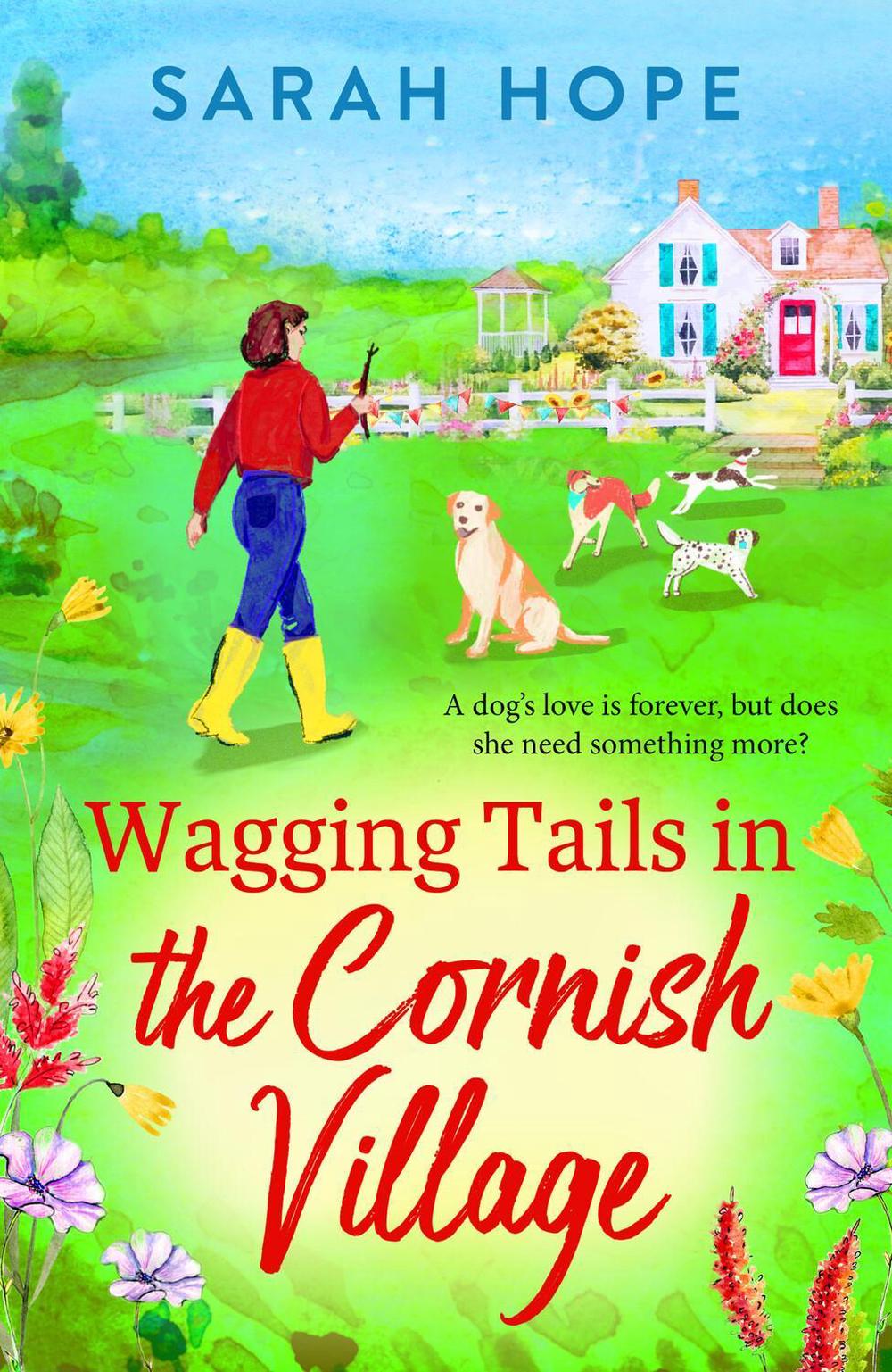 Wagging Tails in the Cornish Village by Sarah Hope, Hardcover ...