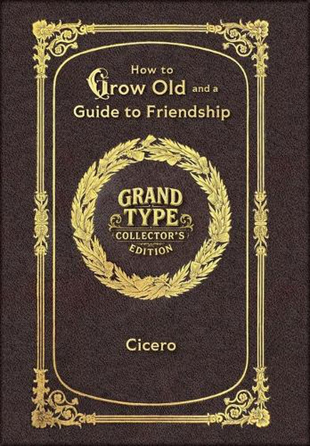 Large Print - How to Grow Old and a Guide to Friendship - Grand Type ...