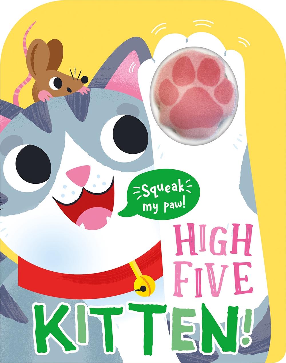 High Five Kitten! A count-and-squeak book. by Robin Baines, Board Book ...