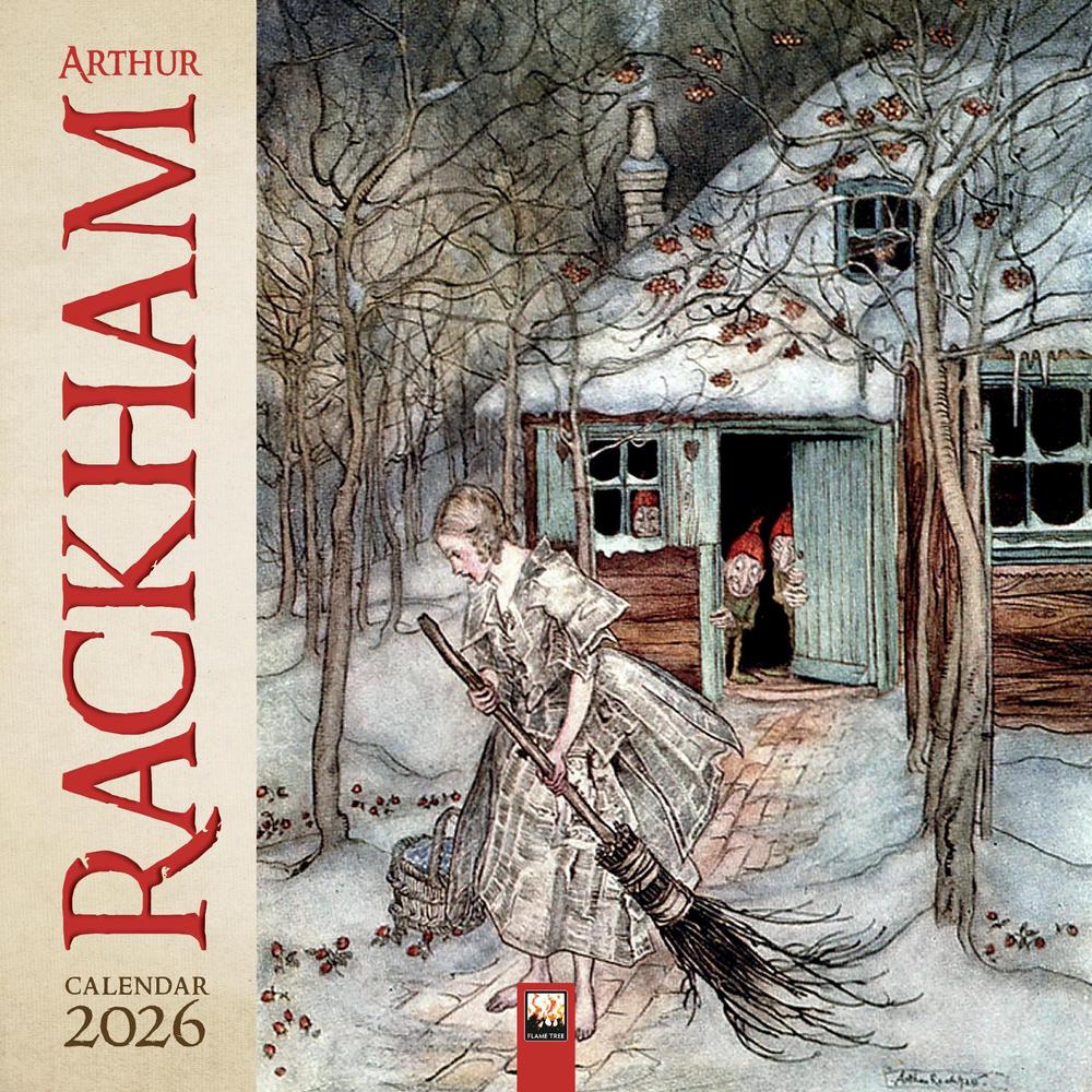 Arthur Rackham Wall Calendar 2026 (Art Calendar) by Flame Tree Studio ...