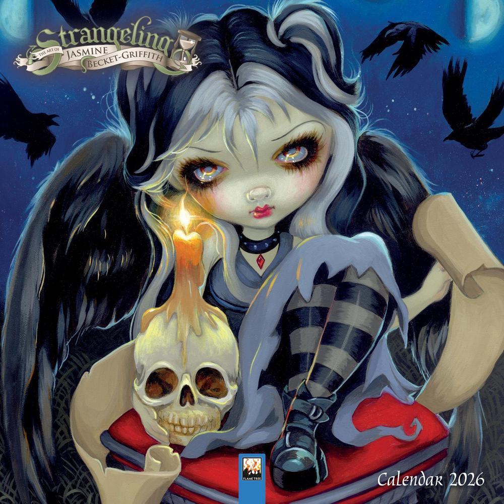 Strangeling by Jasmine Becket-Griffith Wall Calendar 2026 (Art Calendar ...