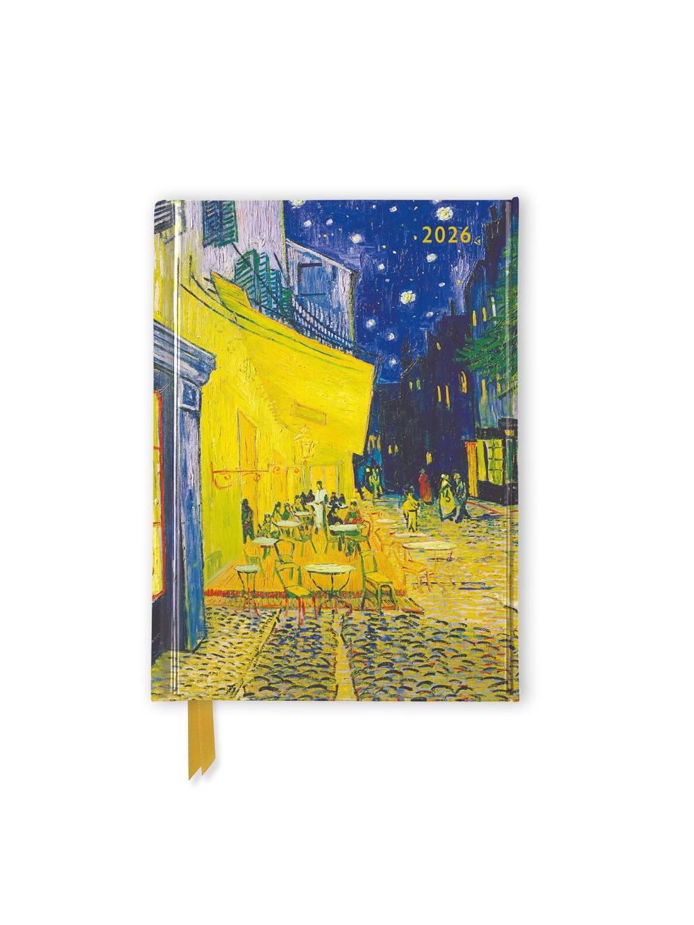 Vincent van Gogh: Café Terrace 2026 Luxury Pocket Diary Planner - Week ...