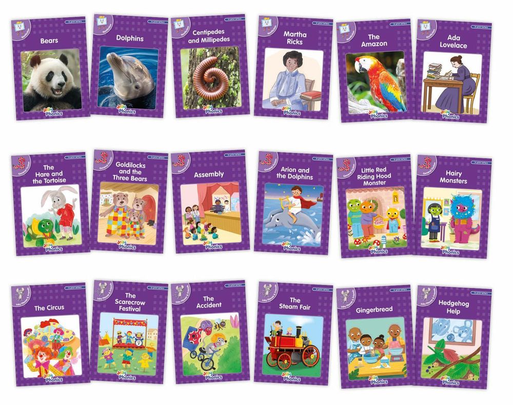 Core Purple Readers Complete Set (18 Books) by Sara Wernham, Paperback ...