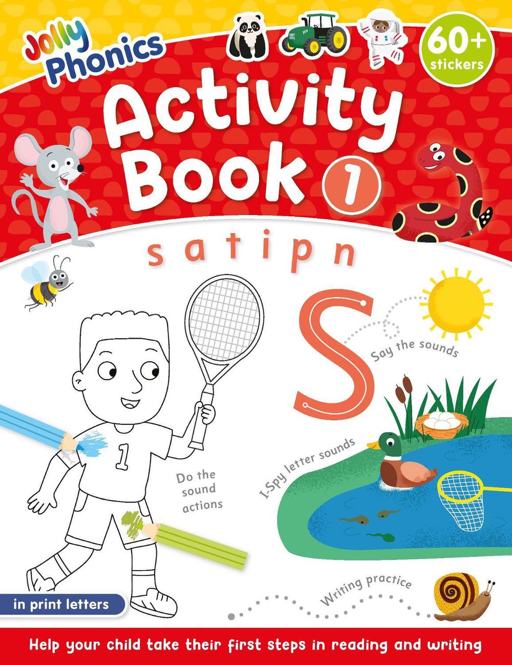 Jolly Phonics Activity Book 1 by Sara Wernham, Paperback, 9781835823736 ...