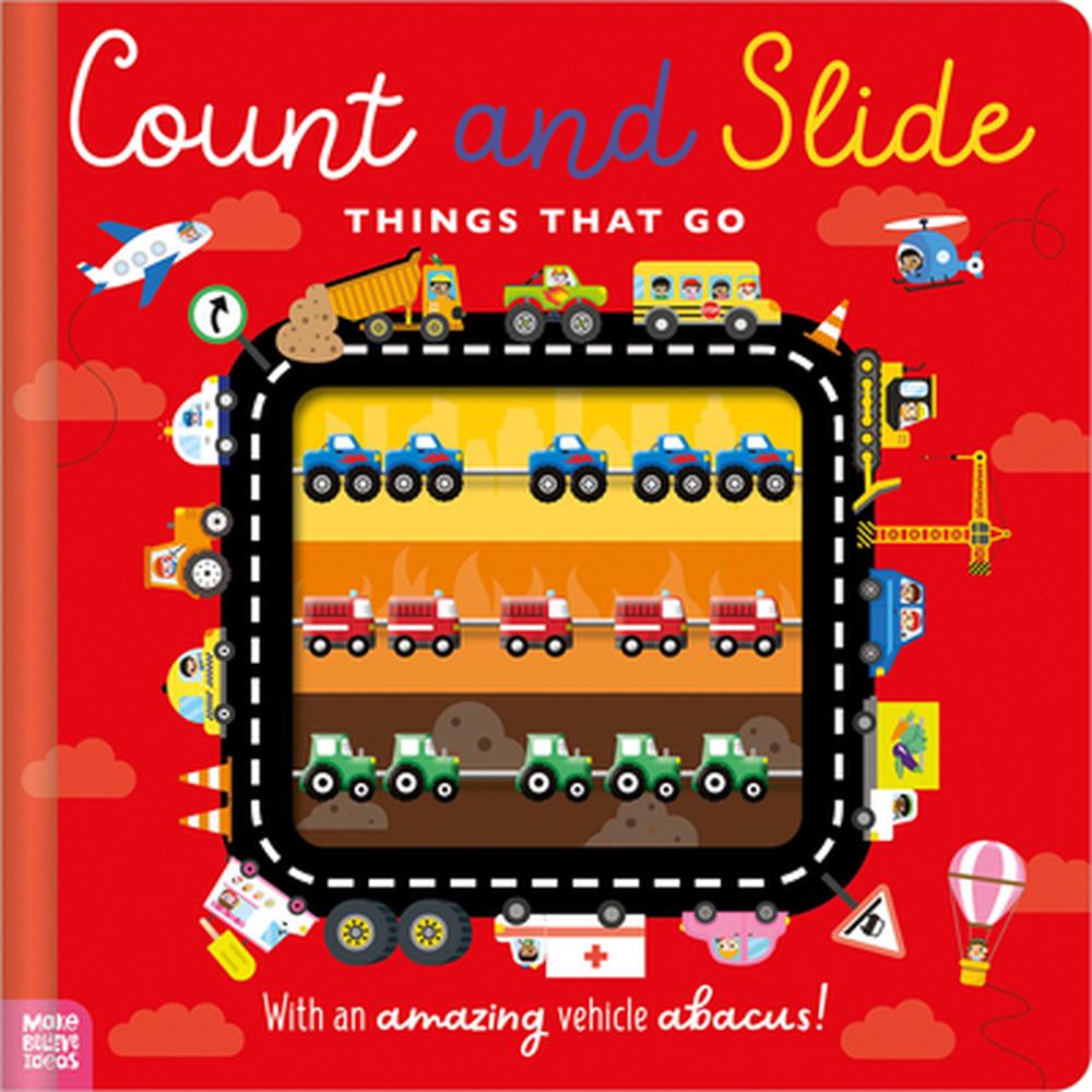 Count and Slide Things That Go by Make Believe Ideas, Hardcover ...