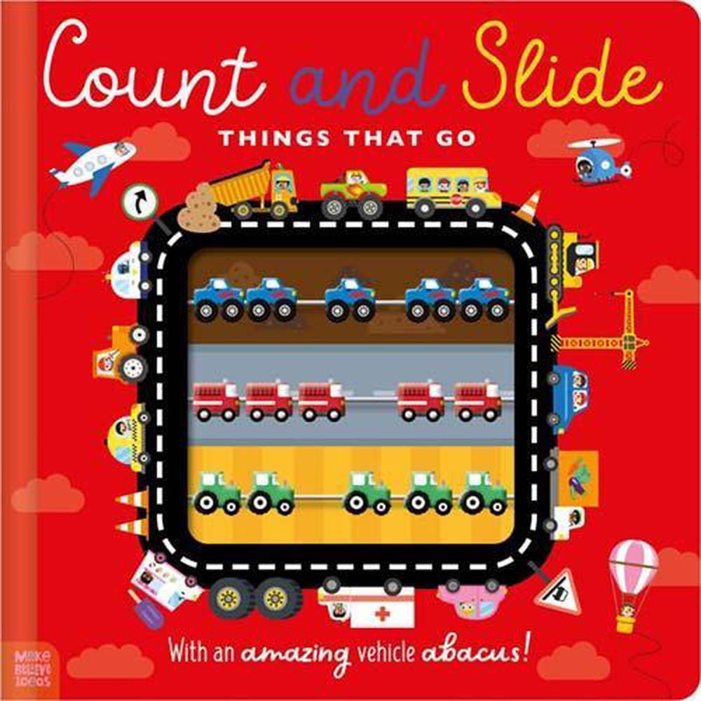 Count and Slide Things That Go by Christie Hainsby, Board Book ...