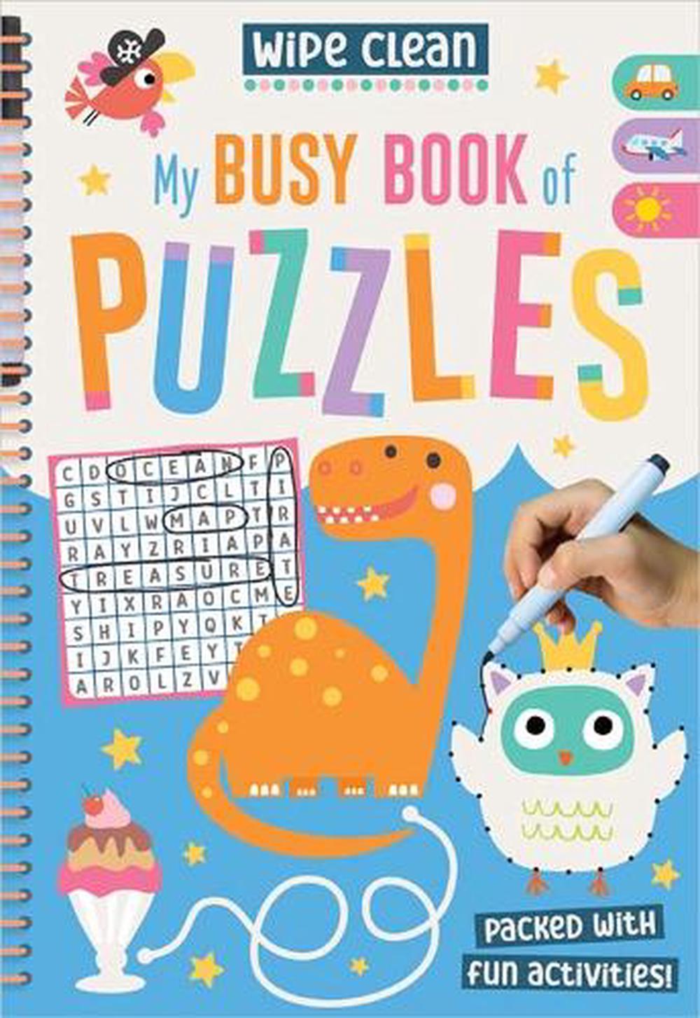 Wipe Clean: My Busy Book of Puzzles by Make Believe Ideas ...