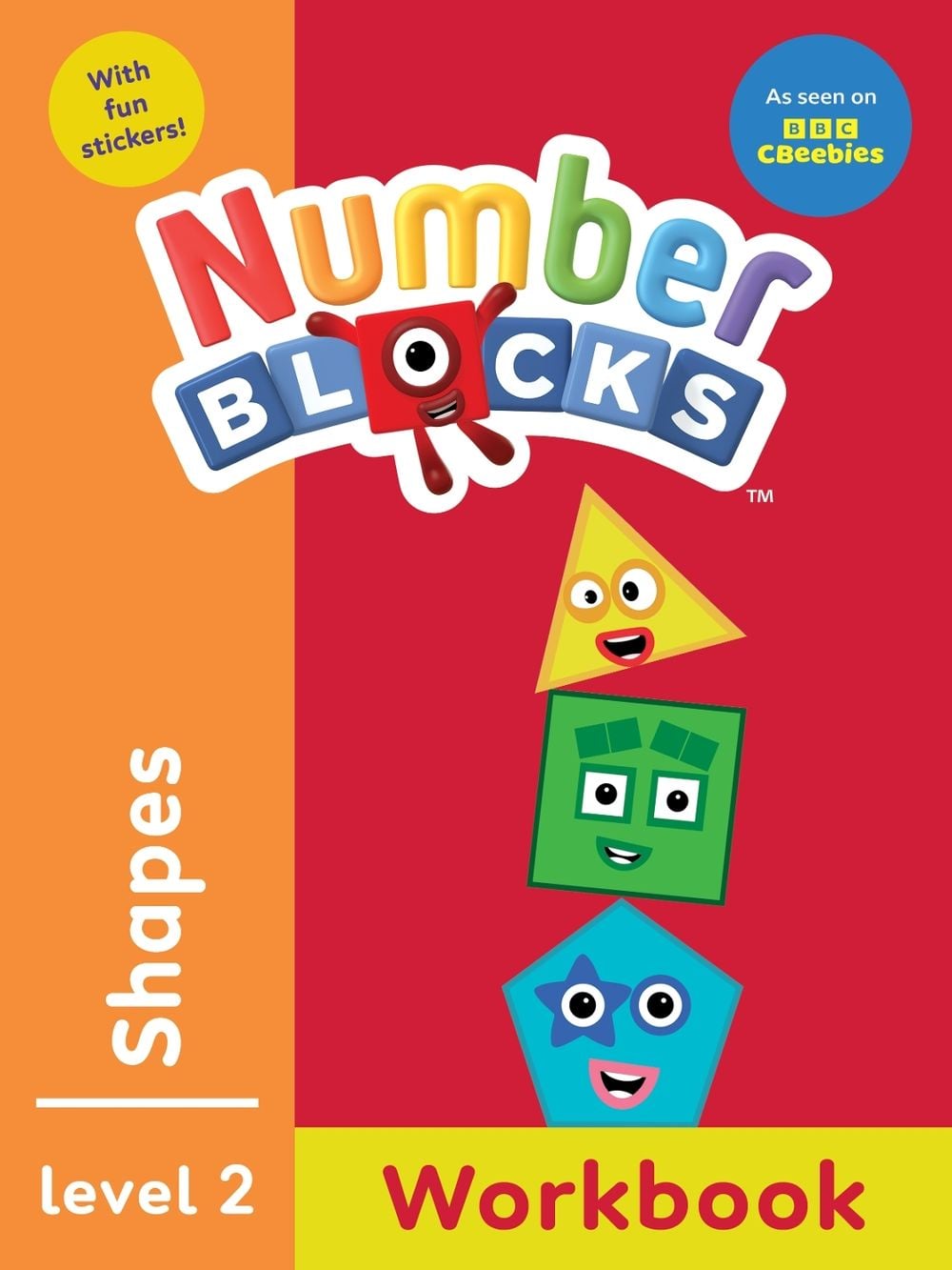 Numberblocks Shapes (Orange Level Workbook) by Numberblocks, Paperback ...