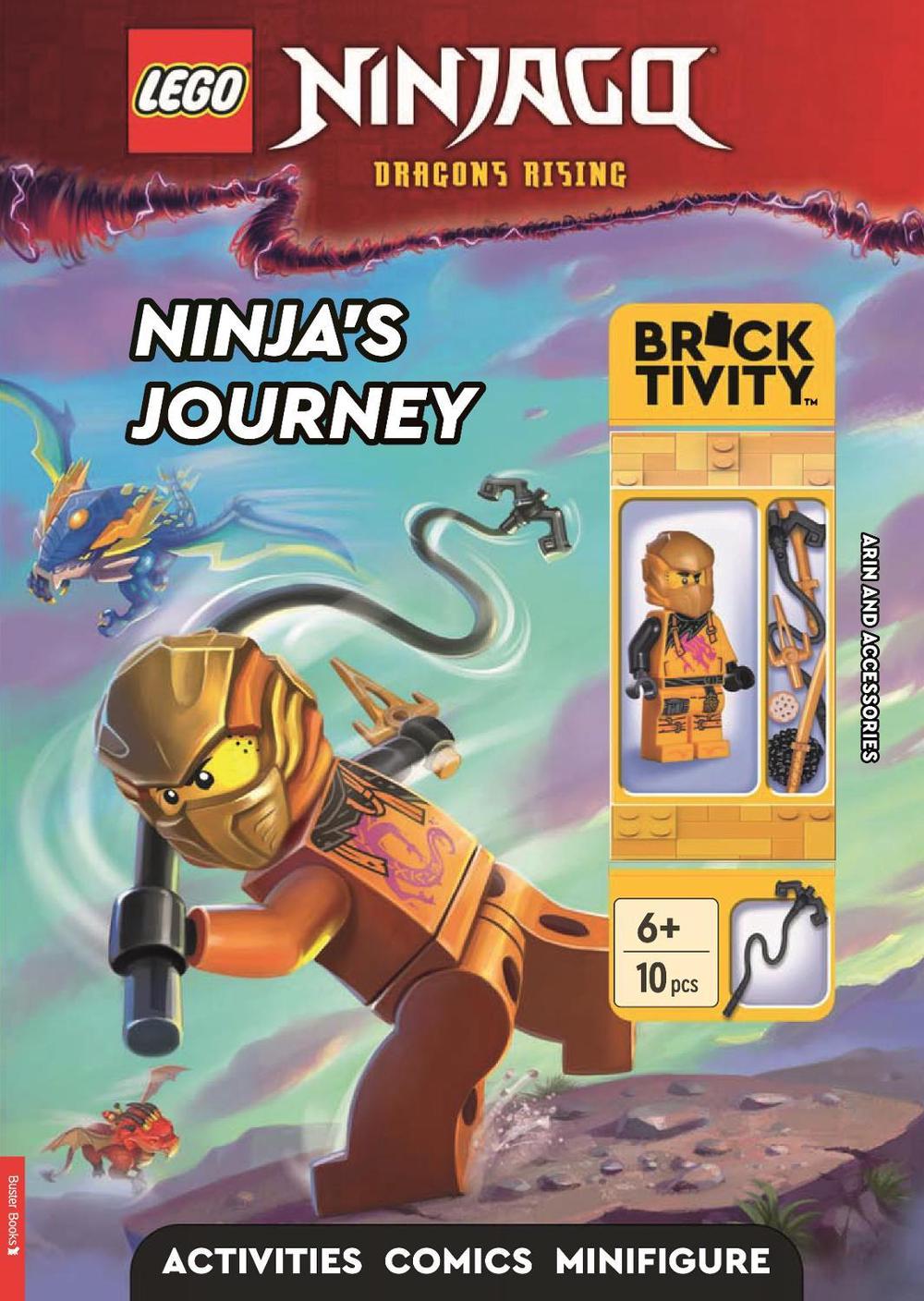 LEGO® NINJAGO®: Ninja's Journey Activity Book (with Arin minifigure and ...