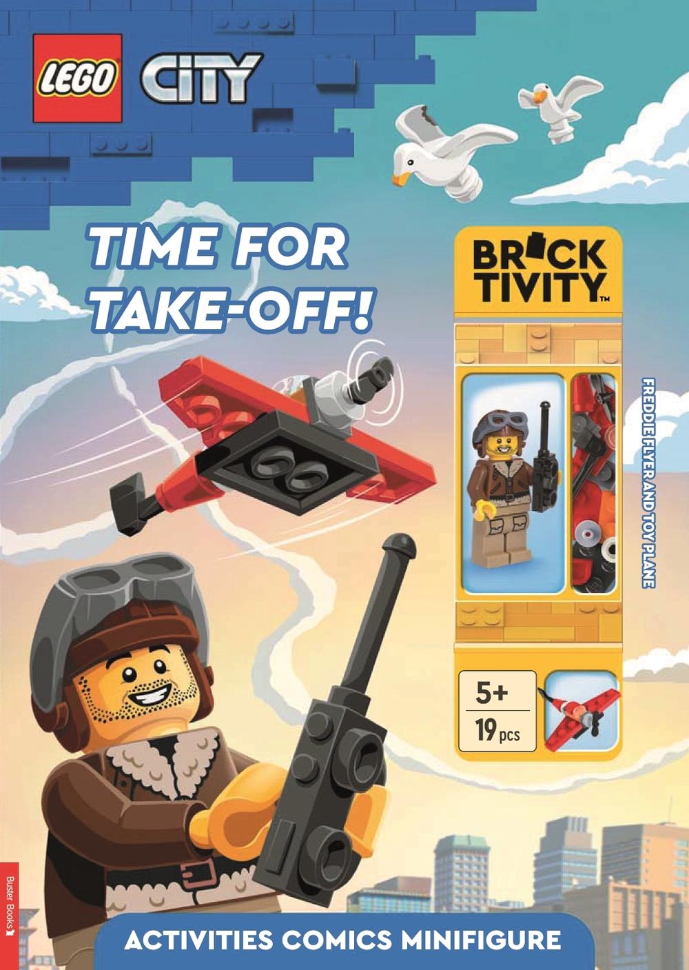 LEGO® City: Time for Take-Off! Activity Book (with Freddie Flyer ...