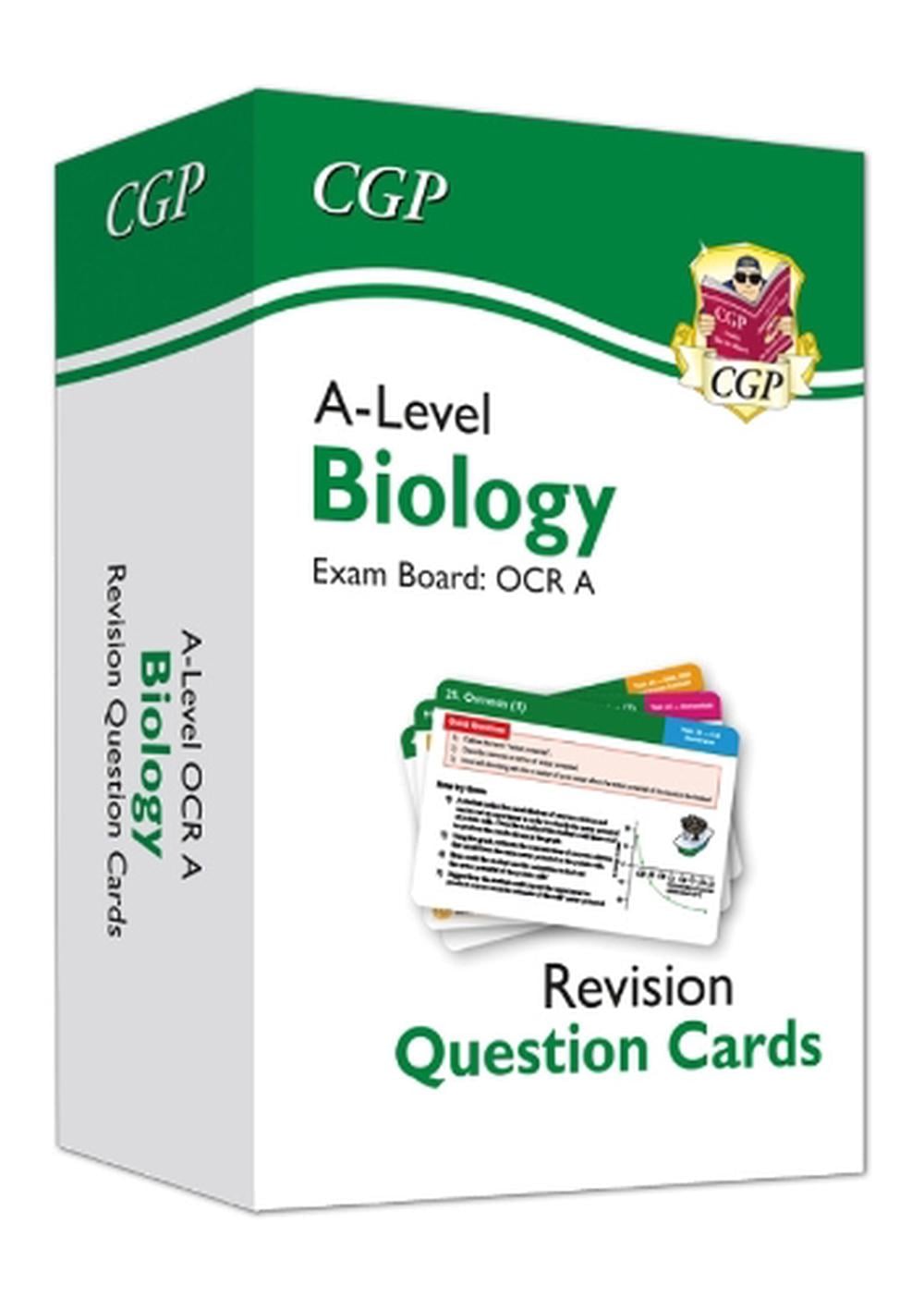 A-Level Biology OCR A Revision Question Cards by CGP Books, Hardcover ...