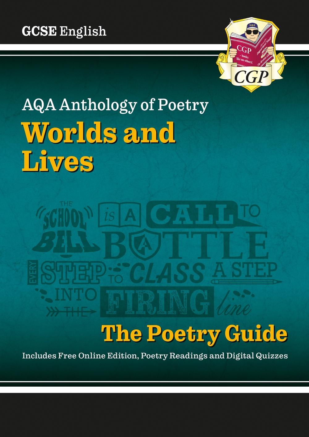 GCSE English AQA Poetry Guide - Worlds & Lives Anthology inc. Online ...