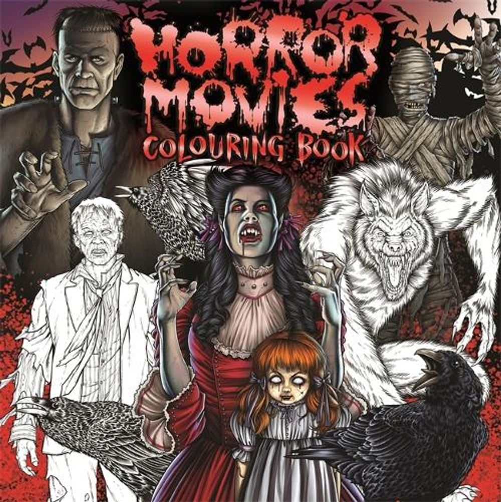 Horror Movies Colouring Book by Igloo Books Ltd, Paperback ...
