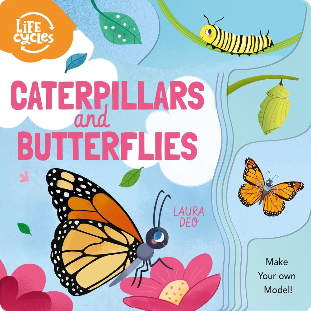 Life Cycles: Caterpillars and Butterflies by Annabel Savery, Board Book ...