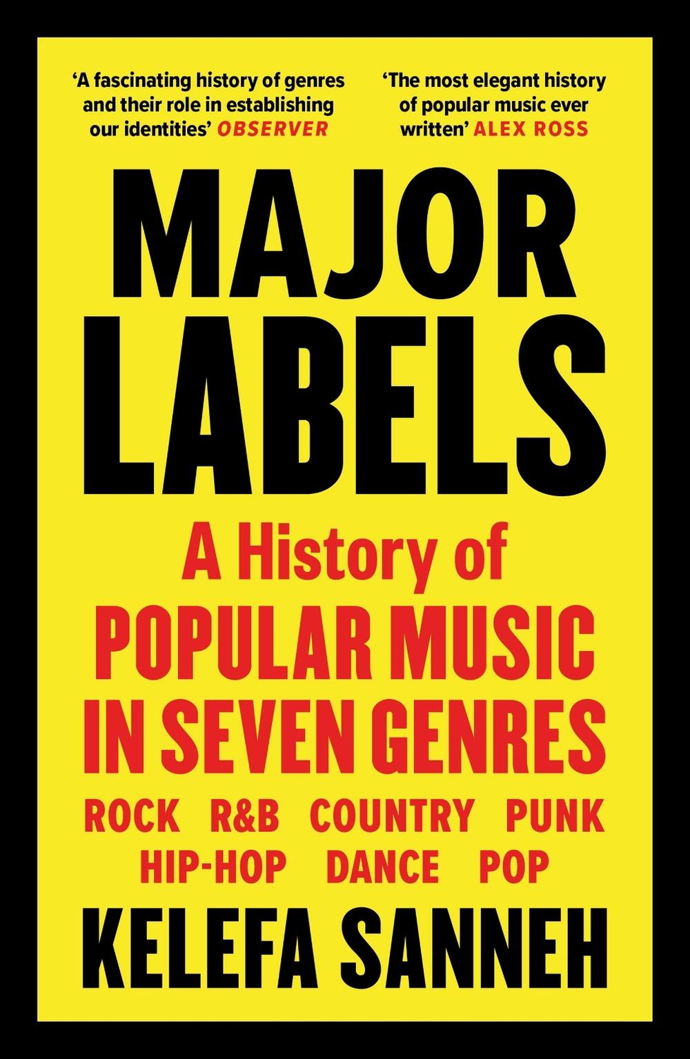 Major Labels by Kelefa Sanneh, Paperback, 9781838855949 | Buy online at ...