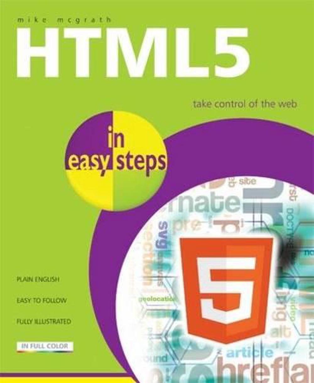 Html5 In Easy Steps By Mike Mcgrath Paperback 9781840784251 Buy Online At The Nile