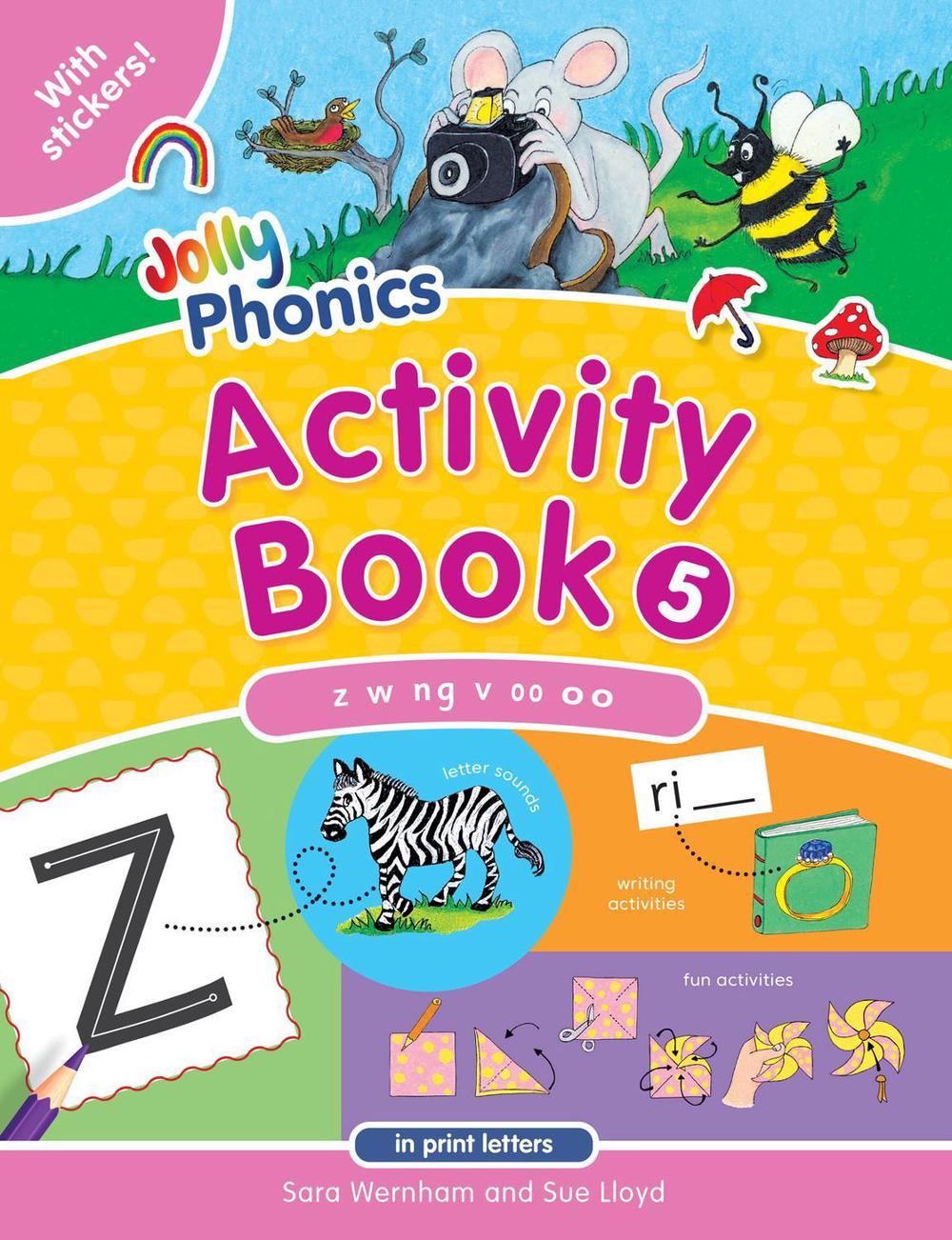 Jolly Phonics Activity Book 5 by Sara Wernham, Paperback, 9781844142736 ...
