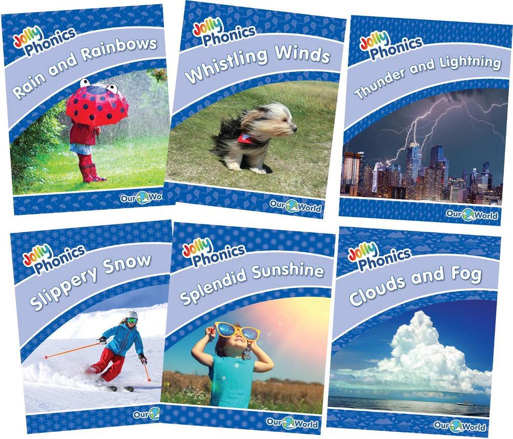 Jolly Phonics Readers Level 4, Our World, Complete Set by Louise Van ...