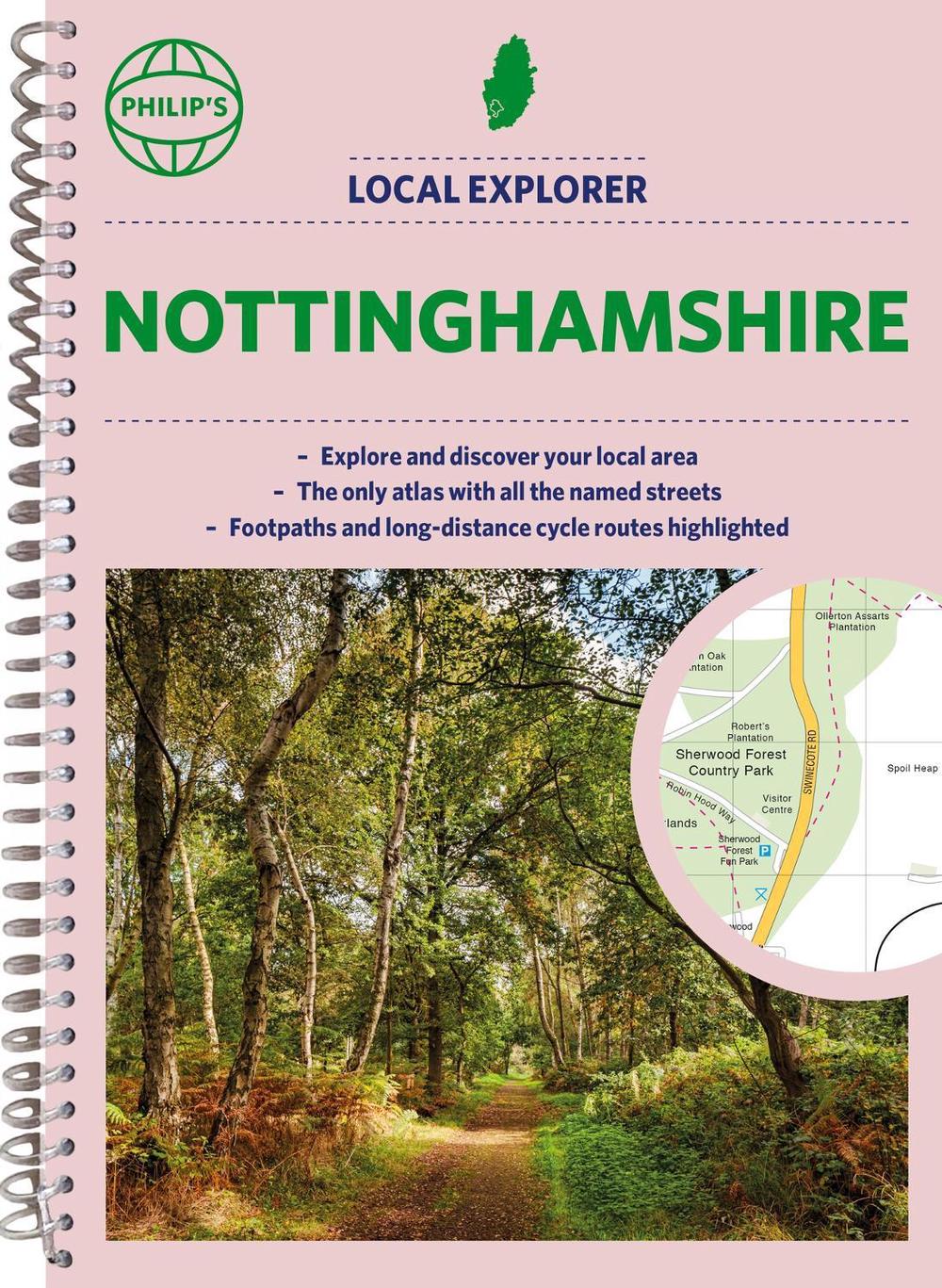 Philip's Local Explorer Street Atlas Nottinghamshire by Philip's Maps ...