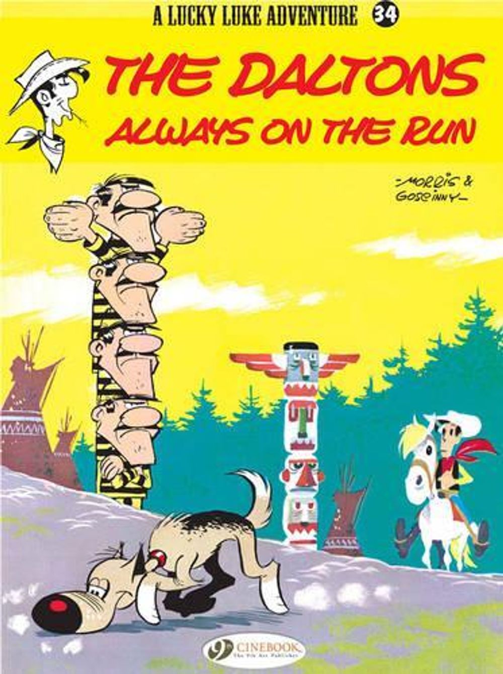 Lucky Luke 34 - The Daltons Always on the Run by Morris & Goscinny ...