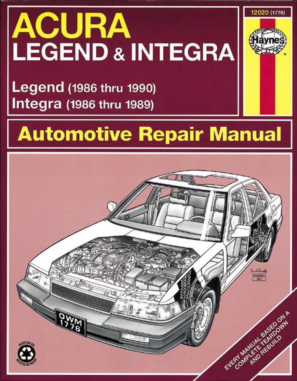 Acura: Integra & Legend 1986-1990 by Ken Freund, Paperback ...