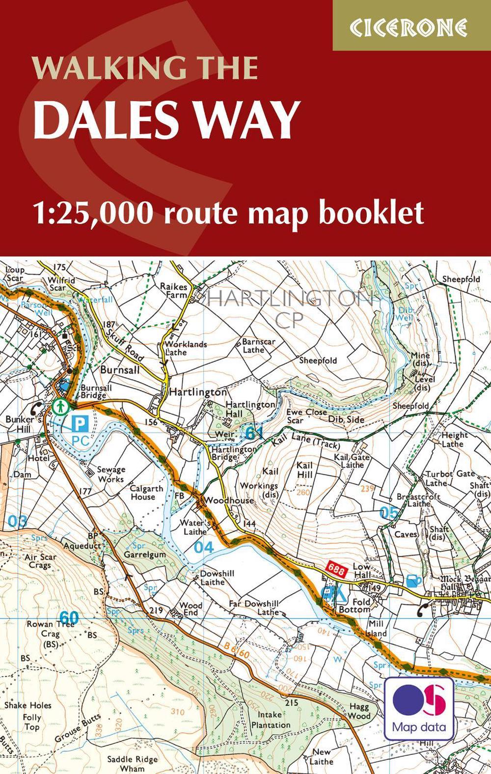 Dales Way Map Booklet by Terry Marsh, Paperback, 9781852849443 | Buy ...