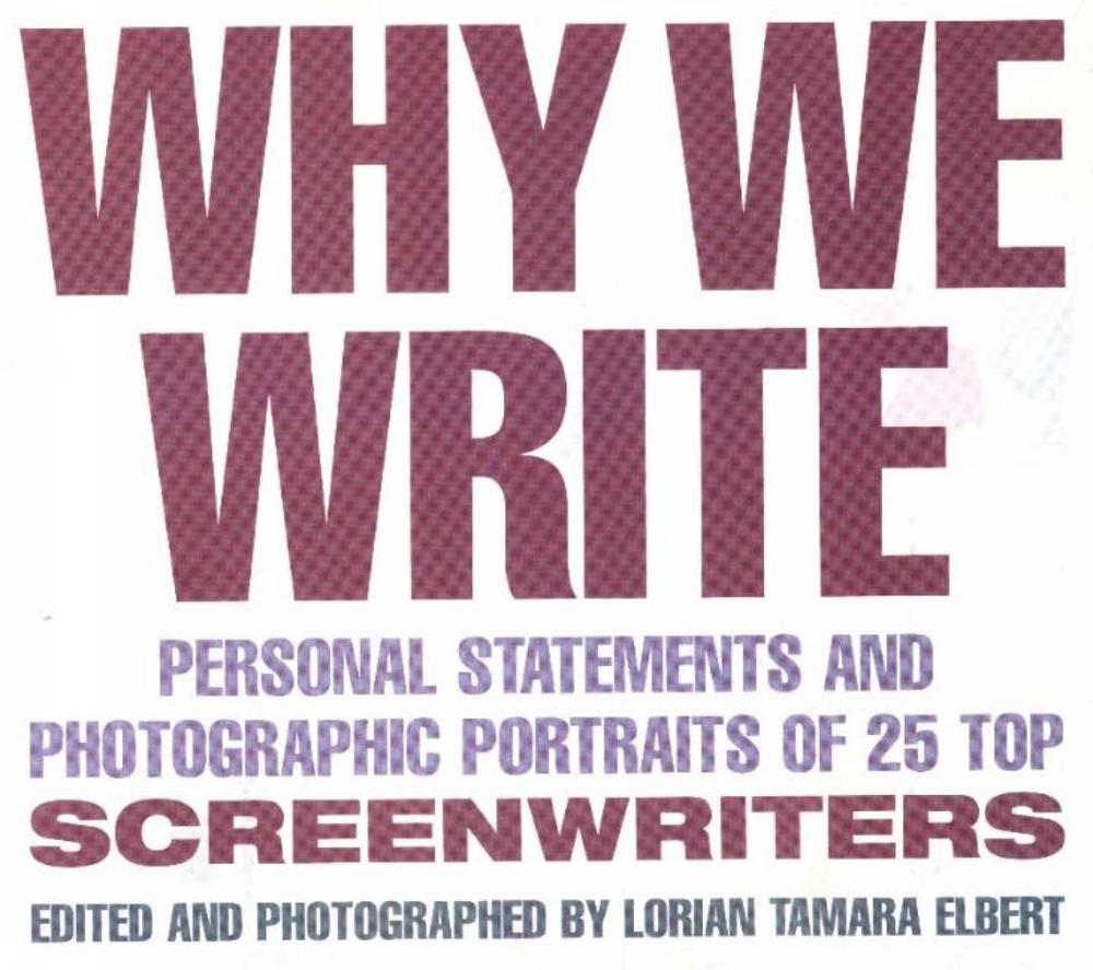 Why We Write by Lorian Tamara Elbert, Paperback, 9781879505452 | Buy ...