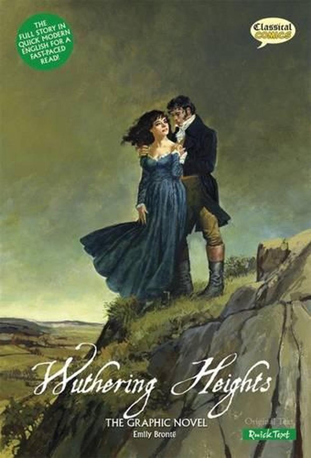 Wuthering Heights the Graphic Novel Quick Text by Emily Bronte ...