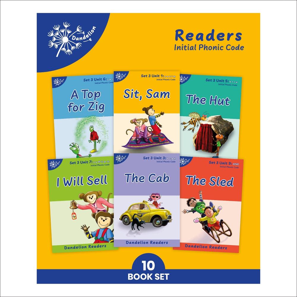 Phonic Books Dandelion Readers Set 3 Units 1-10 by Phonic Books, Book ...