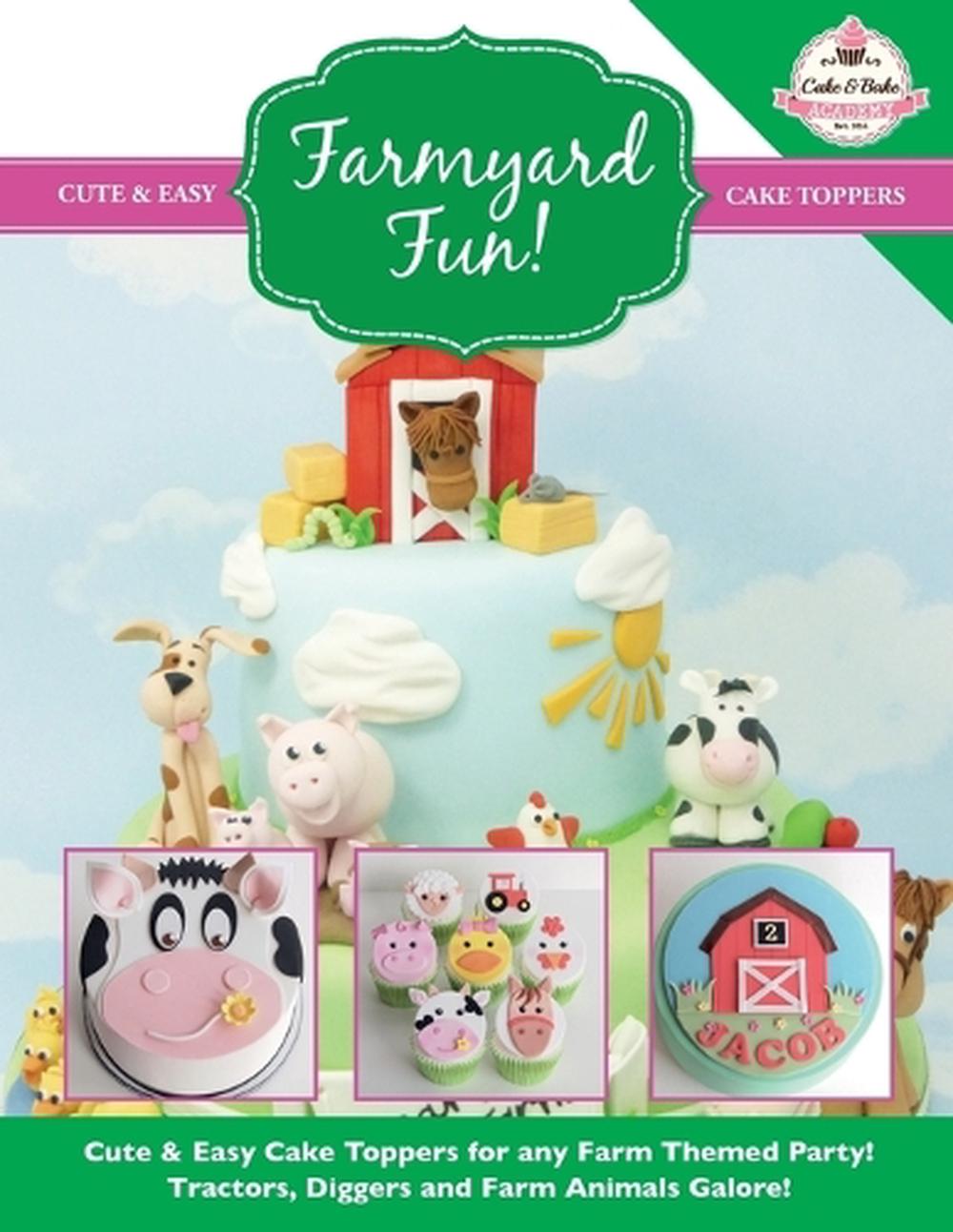 Farmyard Fun! Cute & Easy Cake Toppers for any Farm Themed Party! by ...