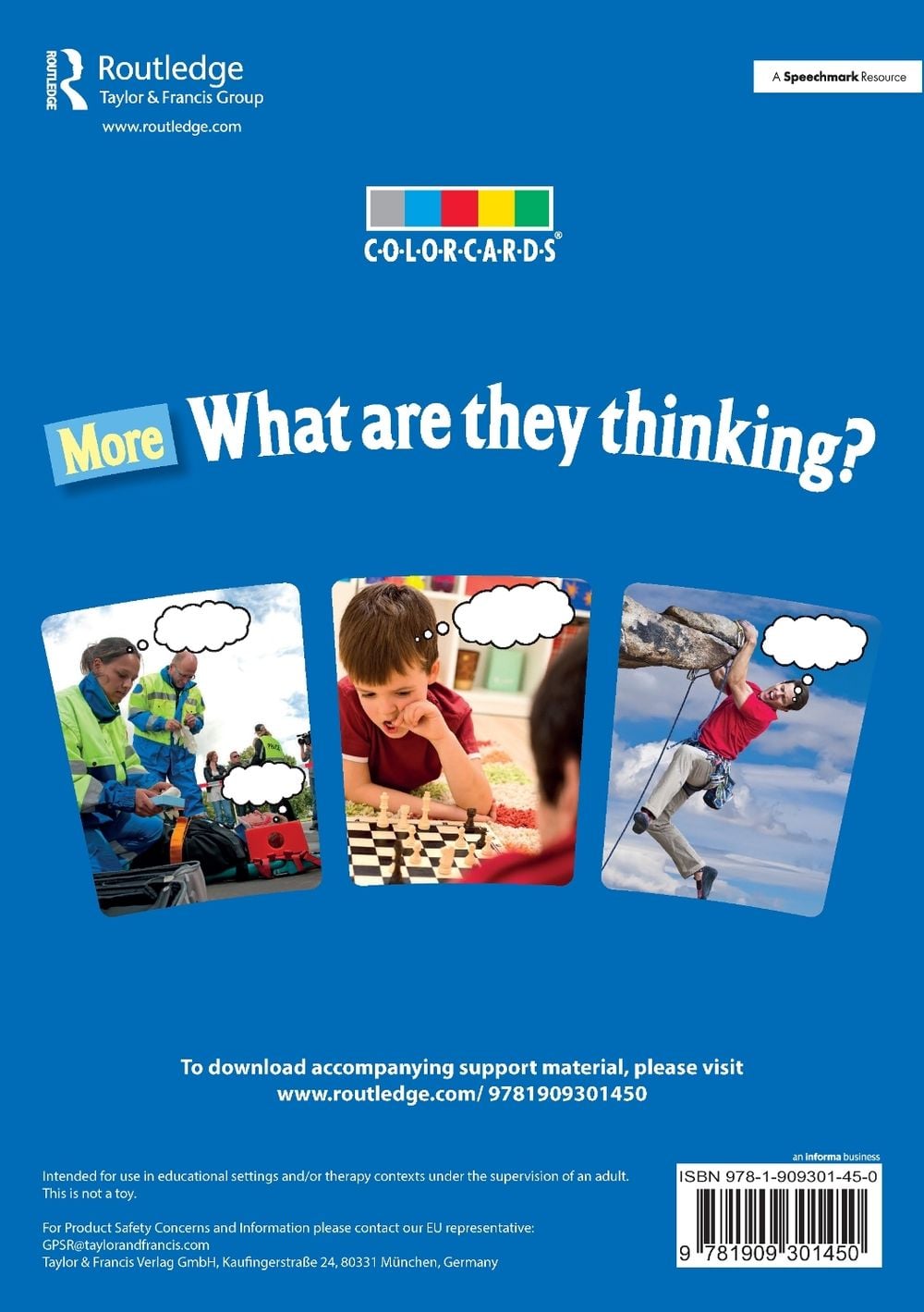 More What are They Thinking: Colorcards by Speechmark, Cards ...