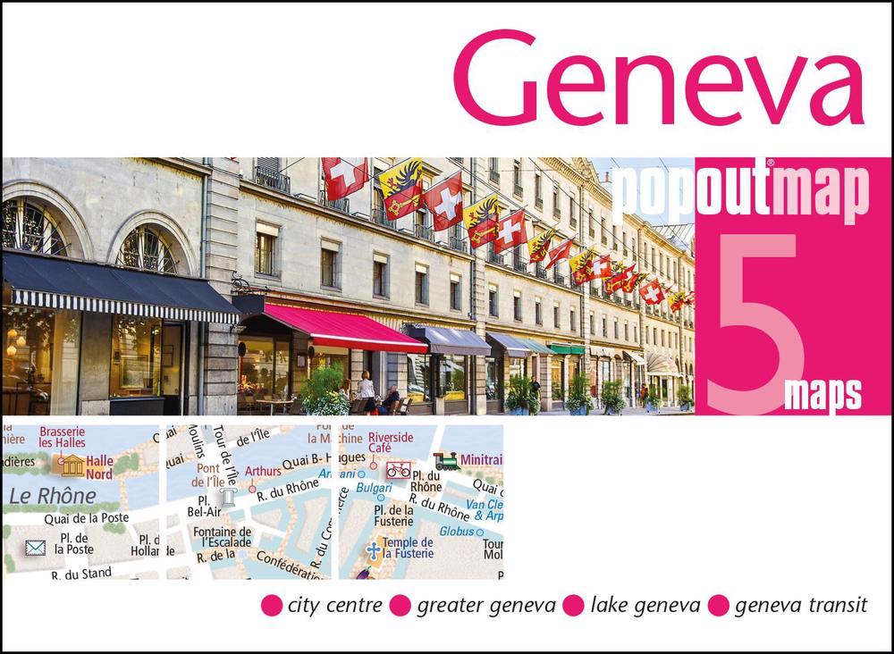 Geneva PopOut Map by PopOut Maps, Folded, 9781910218686 | Buy online at ...