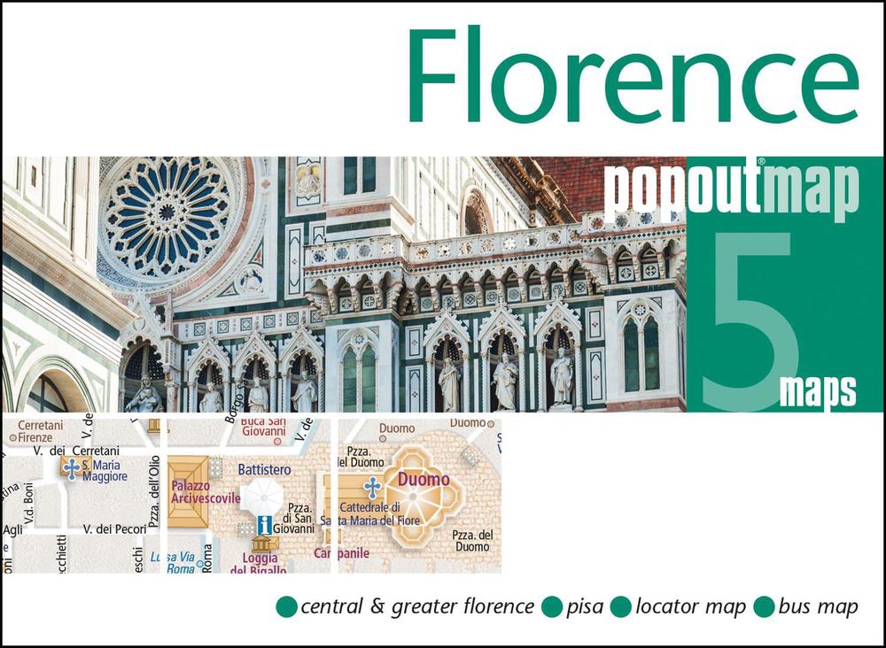 Florence PopOut Map by PopOut Maps, Folded, 9781910218976 | Buy online ...