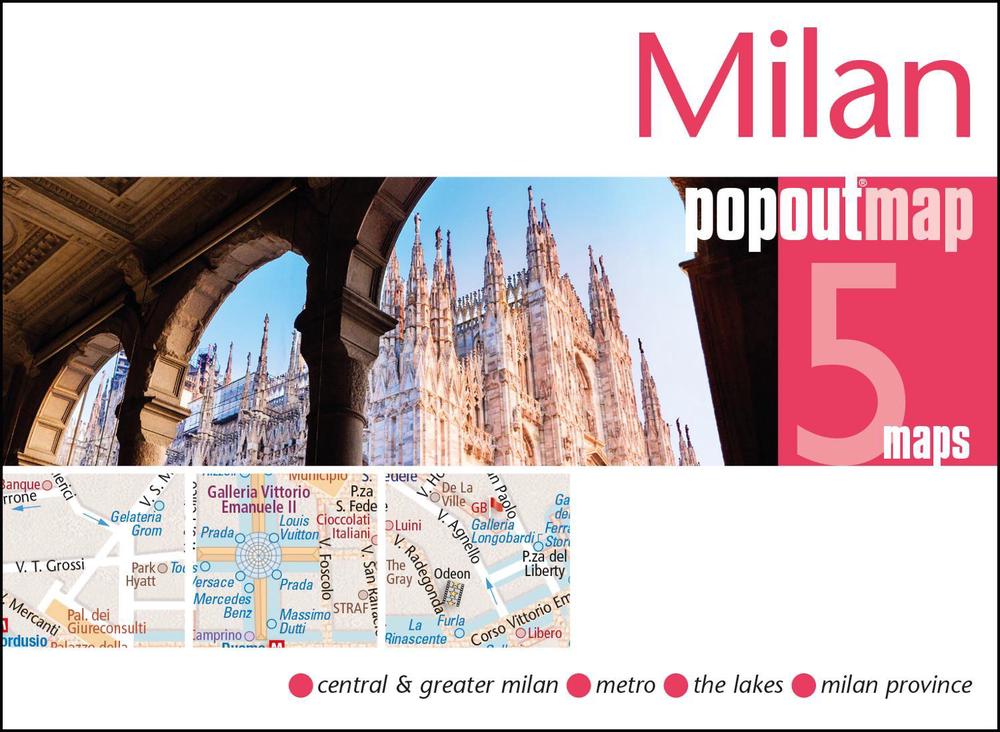 Milan PopOut Map by PopOut Maps, Folded, 9781910218990 | Buy online at ...