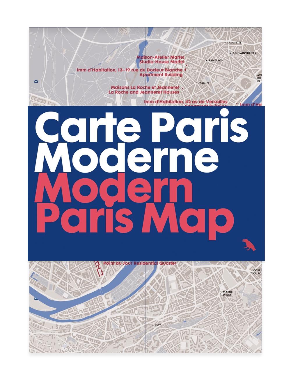 Modern Paris Map by Robin Wilson, Folded, 9781912018857 | Buy online at ...