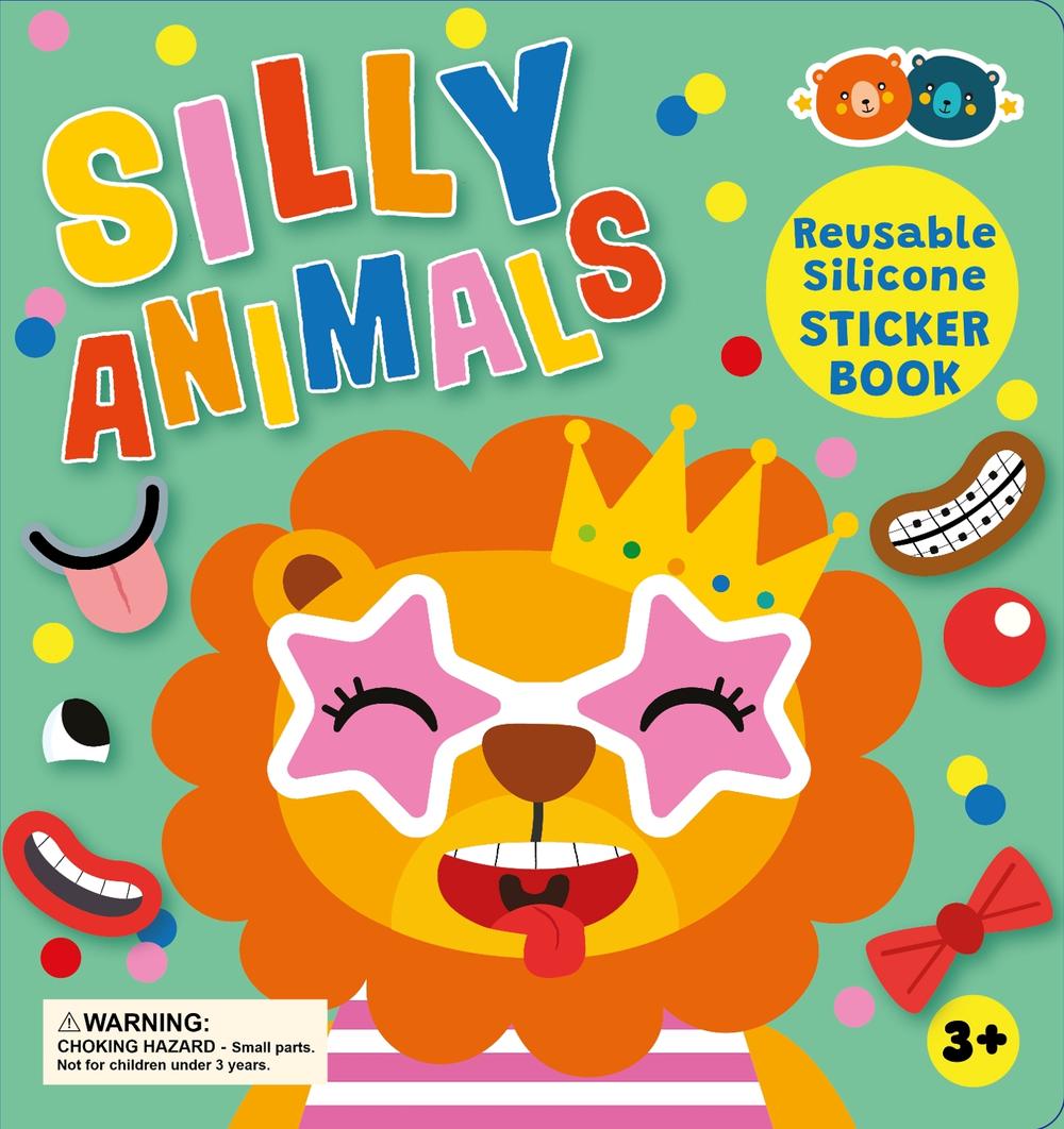 Silicone Sticker Book - Silly Animals by Buddy and Barney, Paperback ...