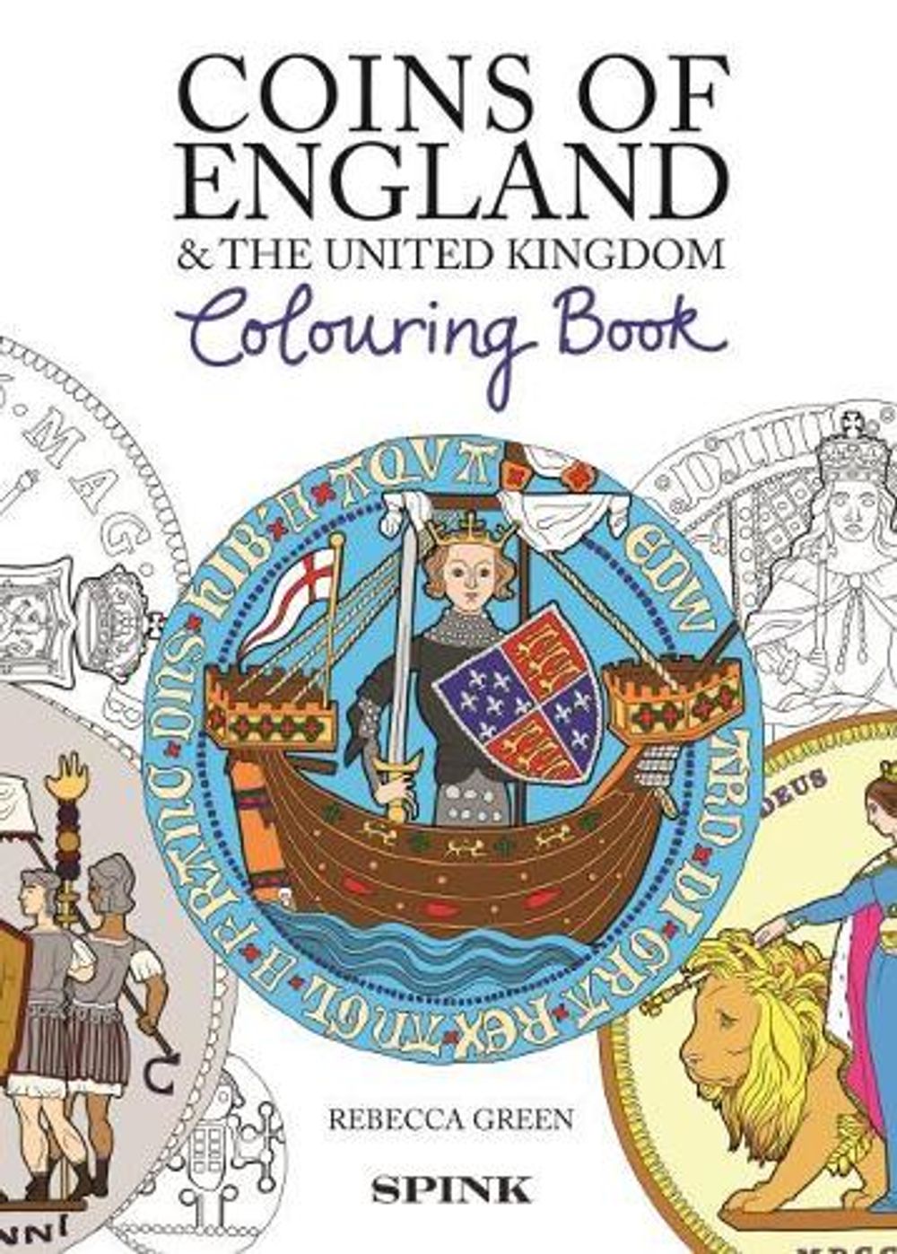 Coins of England Colouring Book | Buy online at The Nile