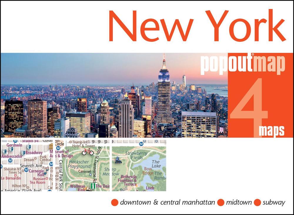 New York PopOut Map by PopOut Maps, Folded, 9781914515323 | Buy online ...